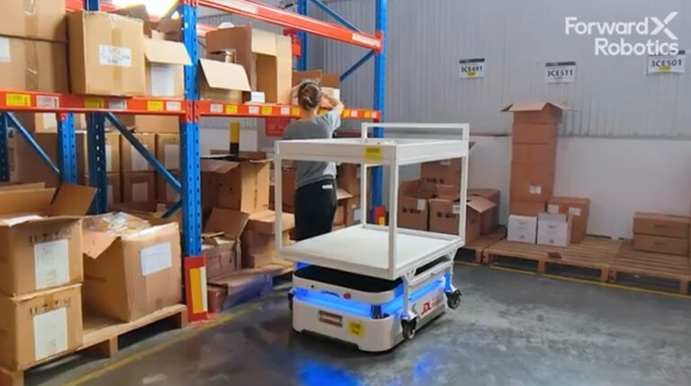 Productivity at JD.com’s Chain Store Warehouse - ForwardX Robotics